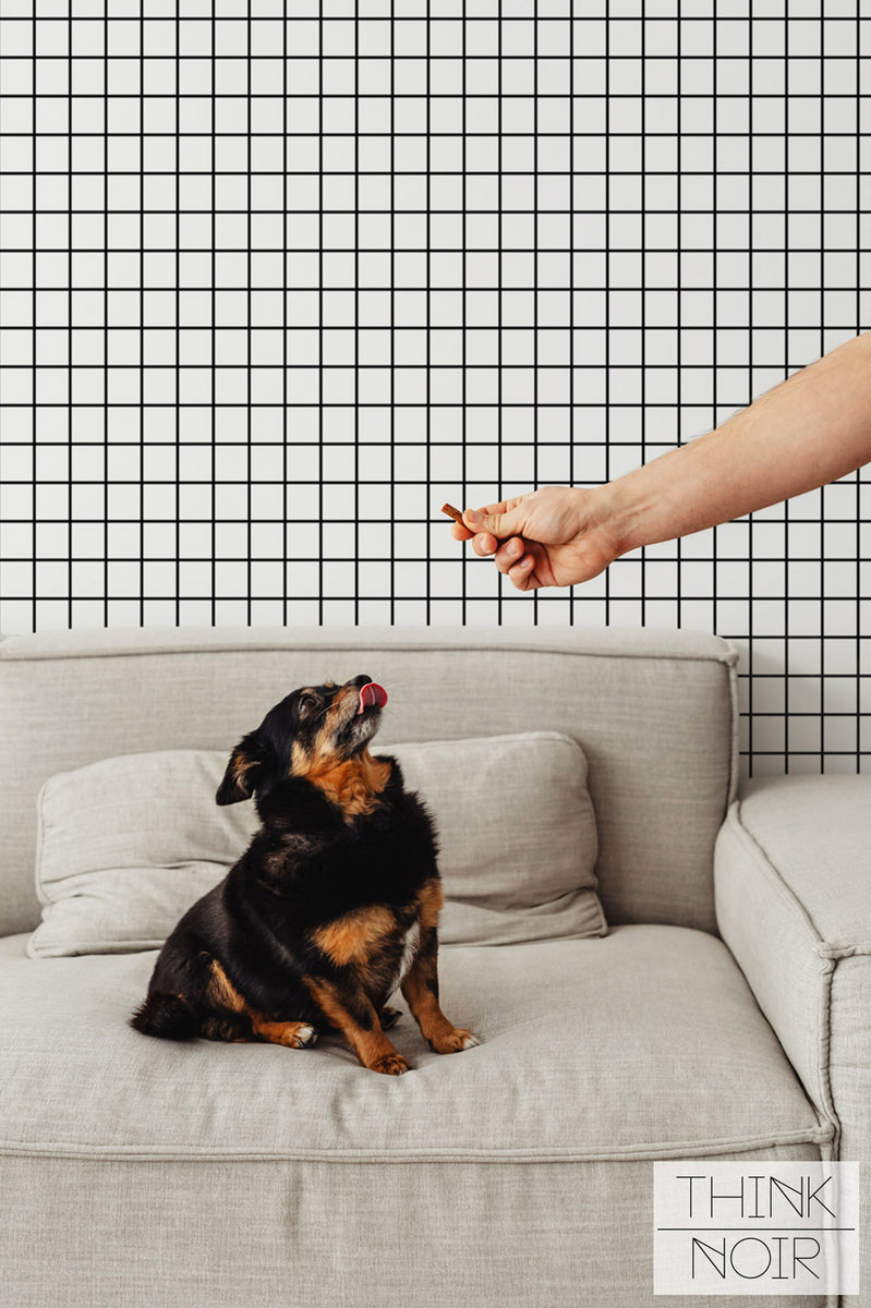 Checkers Print Wallpaper For Kids - Think Noir Wallpaper ...